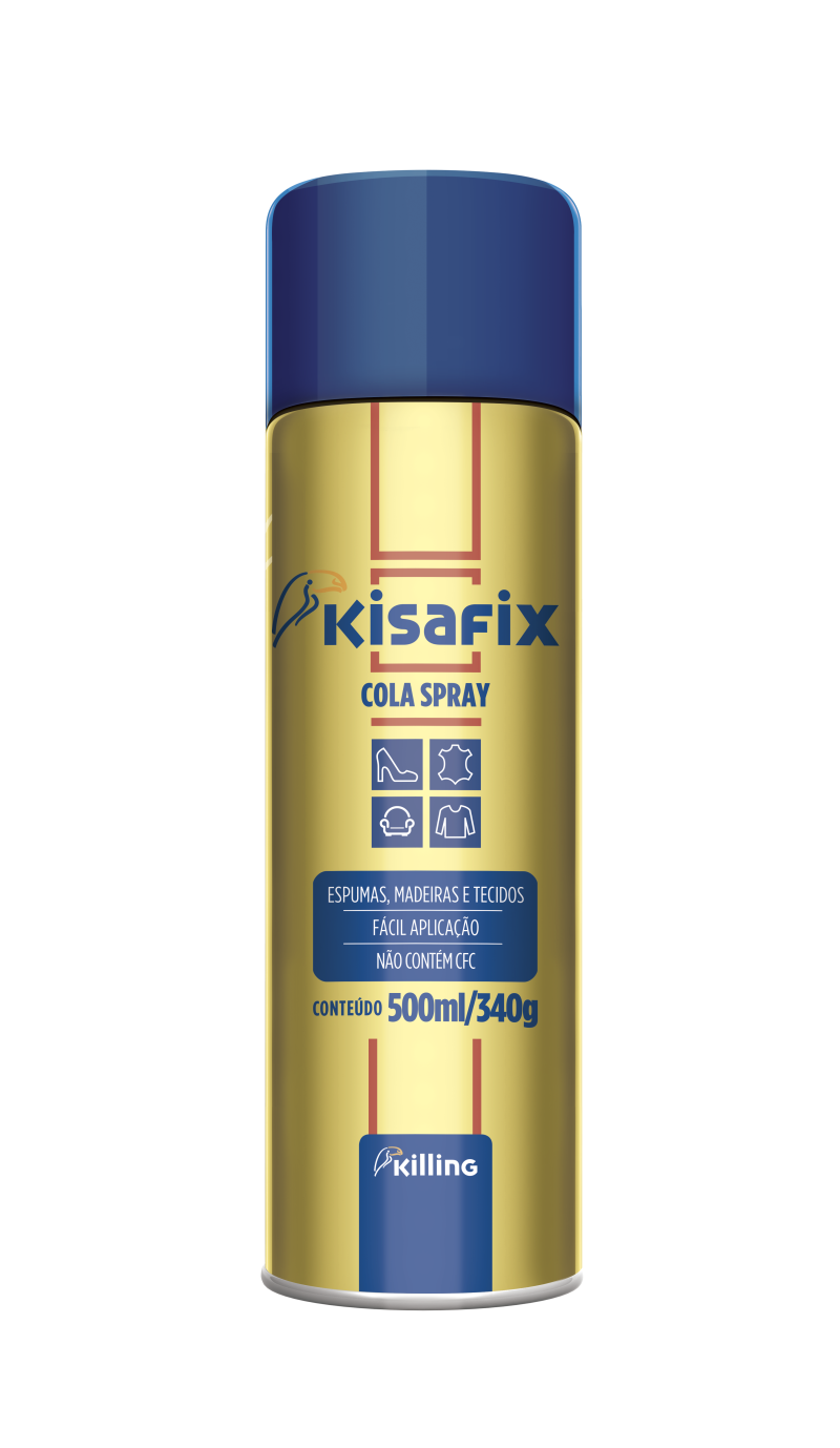 COLA CONTATO KISAFIX EXTRA 2,8kg KILLING - Casa das Colas - Diversos ...